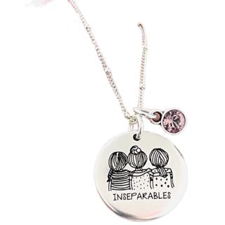 Colgante Inseparables Tres – Al natural complementos